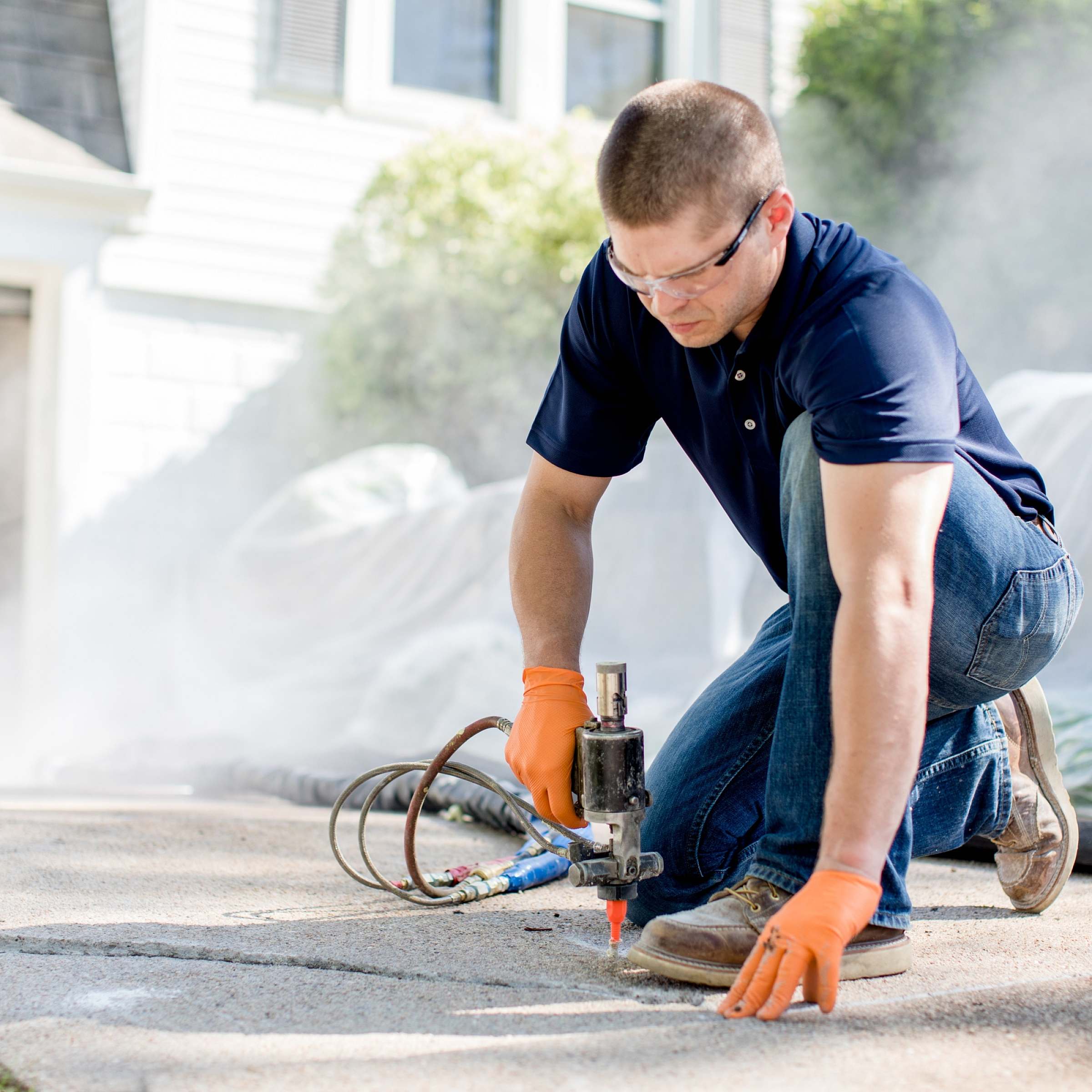 Concrete Leveling | Ayers Basement Systems